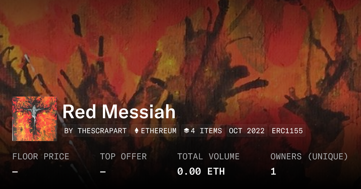 Red Messiah - Collection | OpenSea
