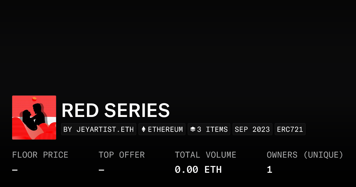 RED SERIES - Collection | OpenSea