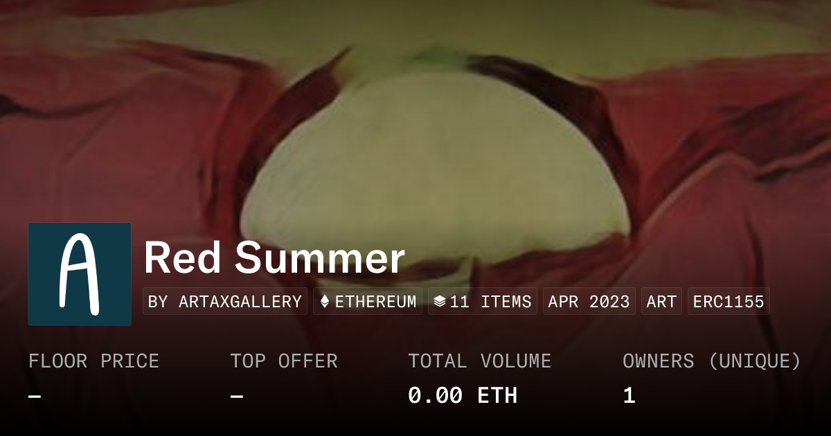 Red Summer - Collection | OpenSea