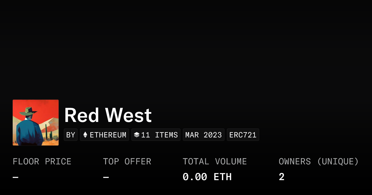Red West - Collection | OpenSea