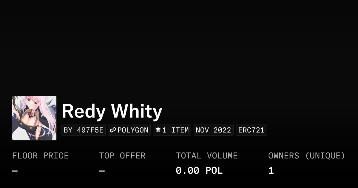 Redy Whity - Collection | OpenSea