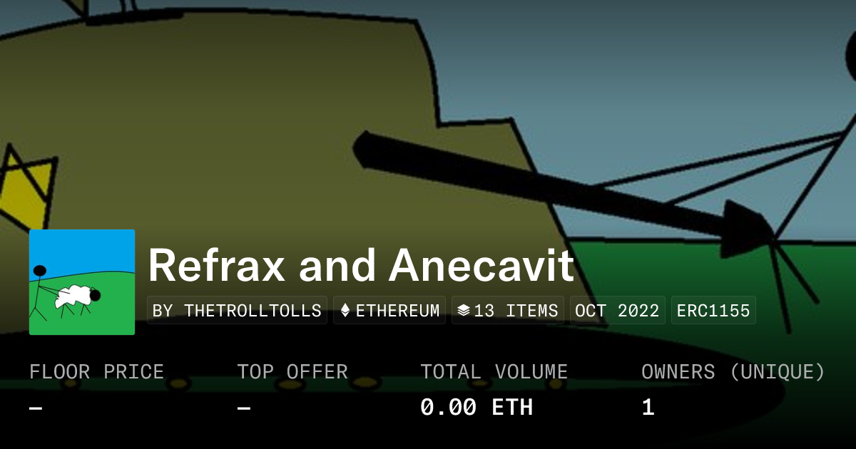Refrax and Anecavit - Collection | OpenSea