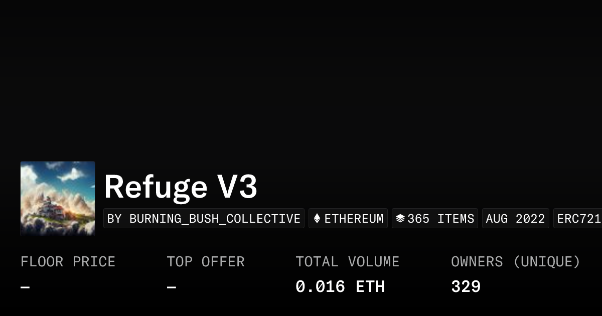 Refuge V3 - Collection | OpenSea
