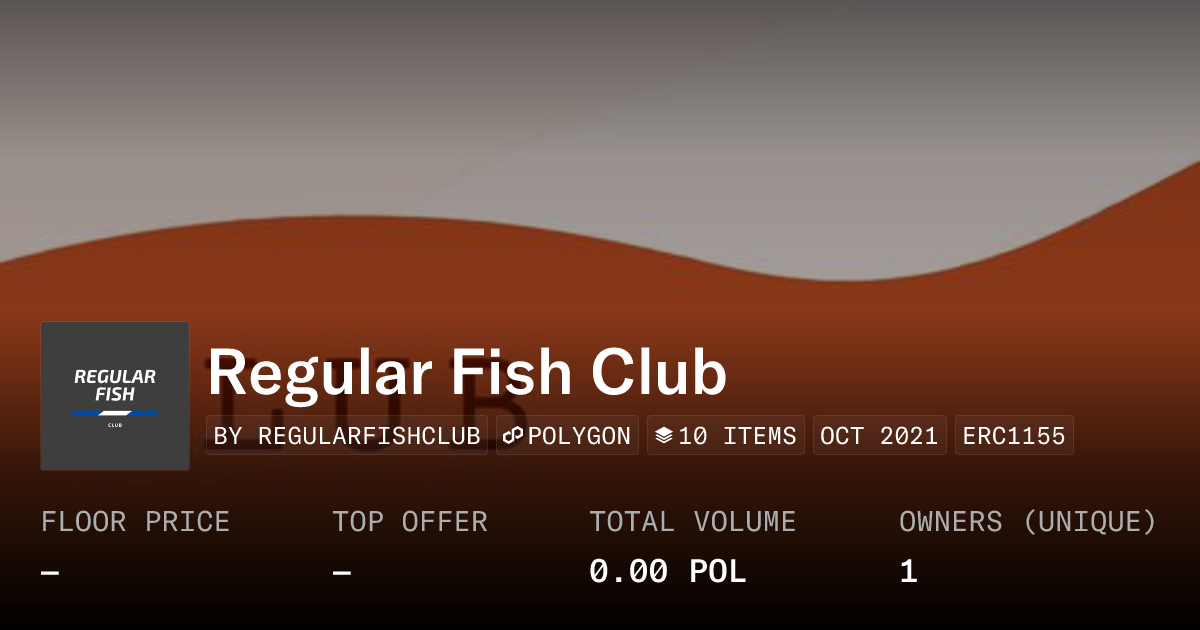 Regular Fish Club - Collection | OpenSea