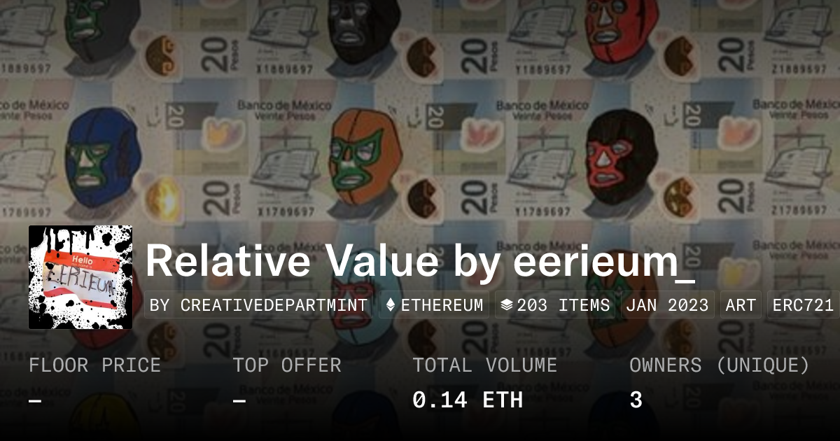 Relative Value by eerieum_ - Collection | OpenSea