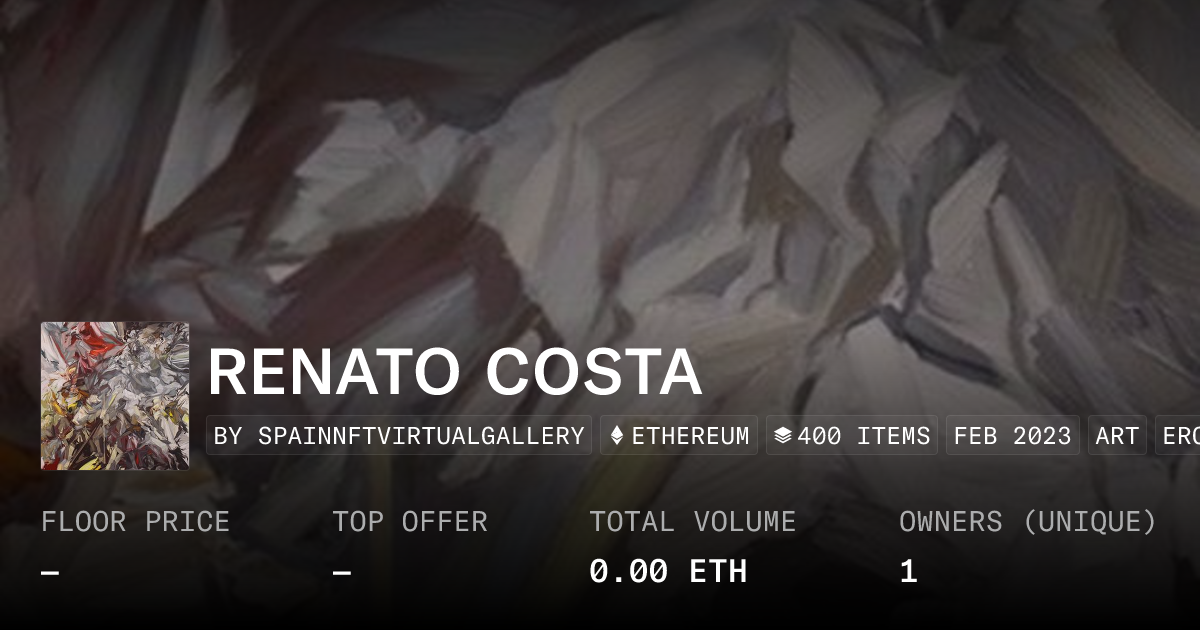 RENATO COSTA - Collection | OpenSea