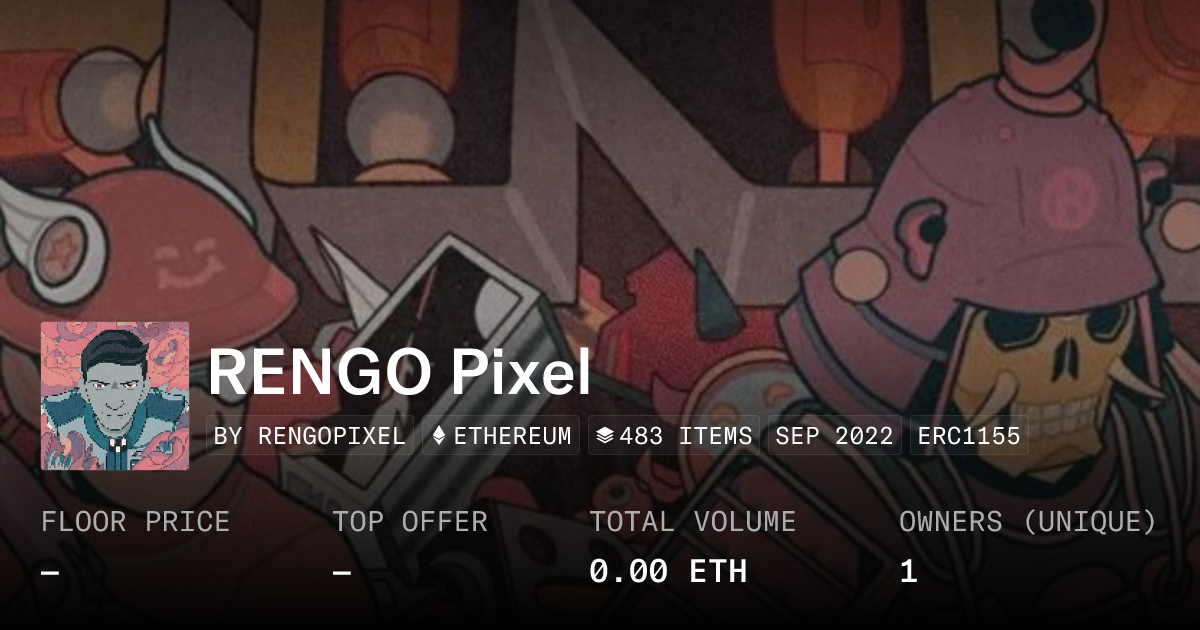 RENGO Pixel - Collection | OpenSea