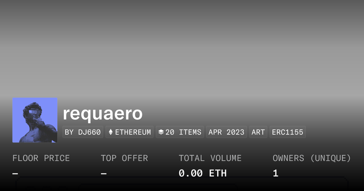 requaero - Collection | OpenSea