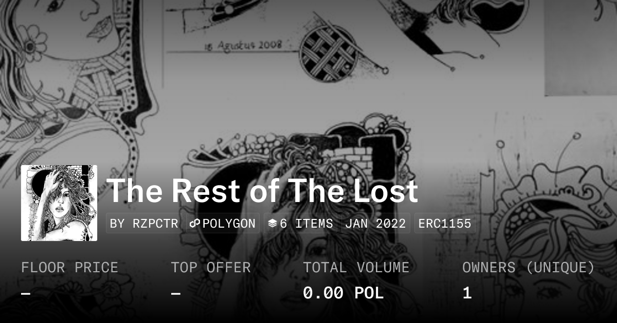 The Rest of The Lost - Collection | OpenSea