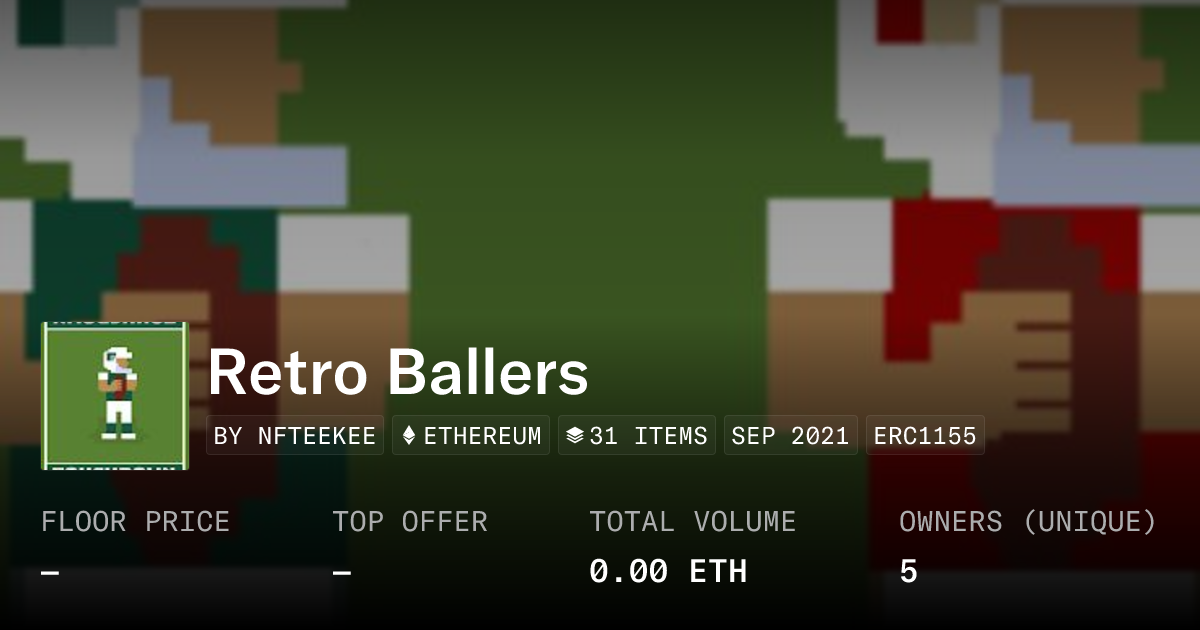 Retro Ballers - Collection | OpenSea