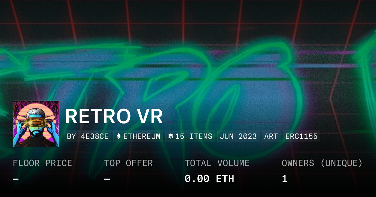 RETRO VR - Collection | OpenSea