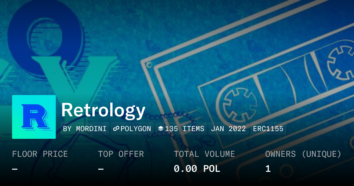 Retrology - Collection | OpenSea