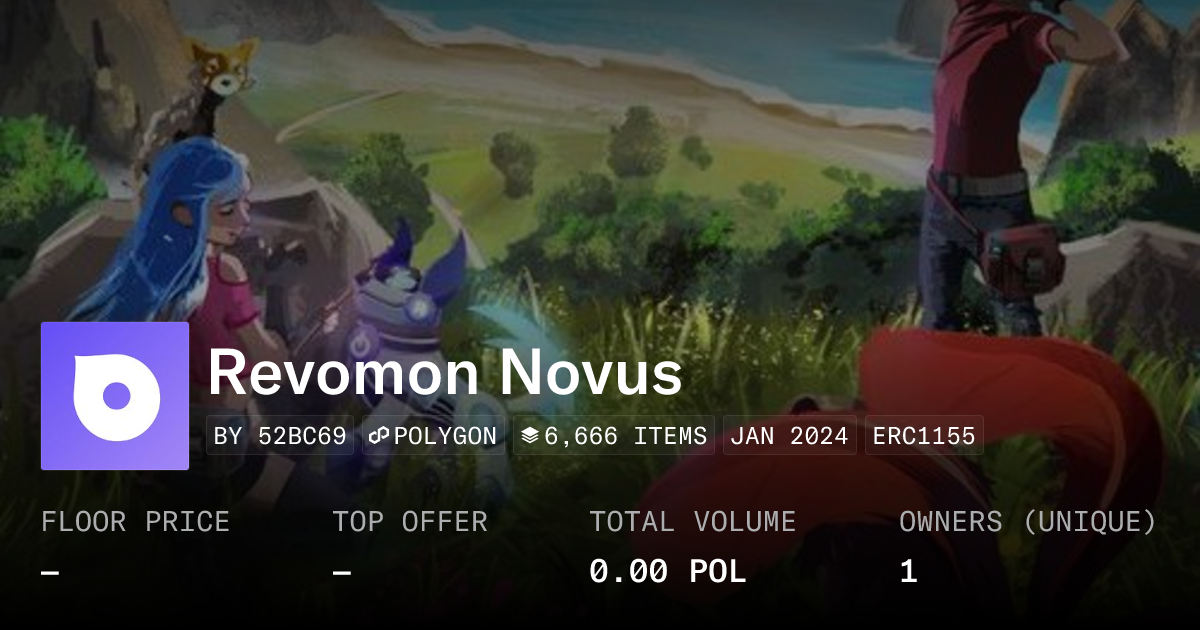 Revomon Novus - Collection | OpenSea