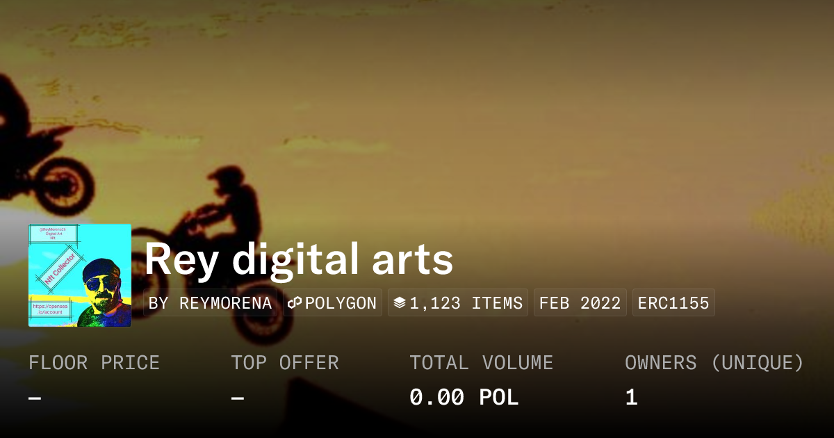 Rey digital arts - Collection | OpenSea