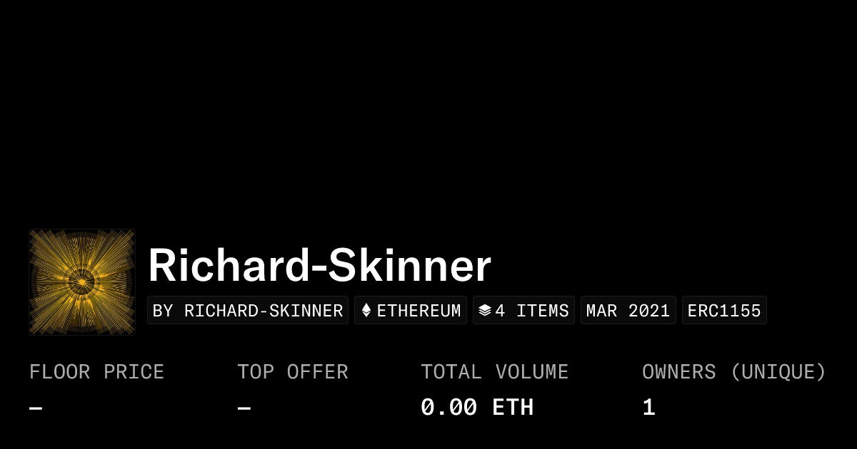 Richard-Skinner - Collection | OpenSea