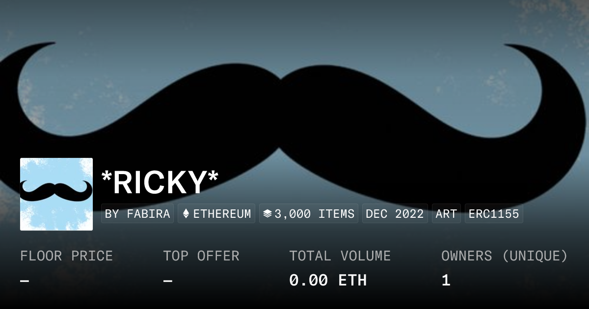 *RICKY* - Collection | OpenSea