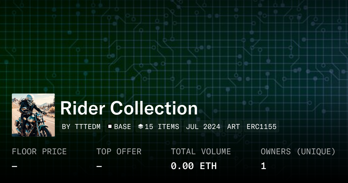 Rider Collection - Collection | OpenSea