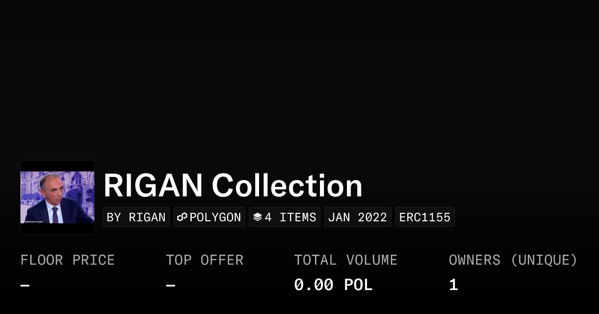 RIGAN Collection - Collection | OpenSea