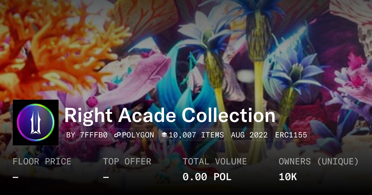 Right Acade Collection - Collection | OpenSea
