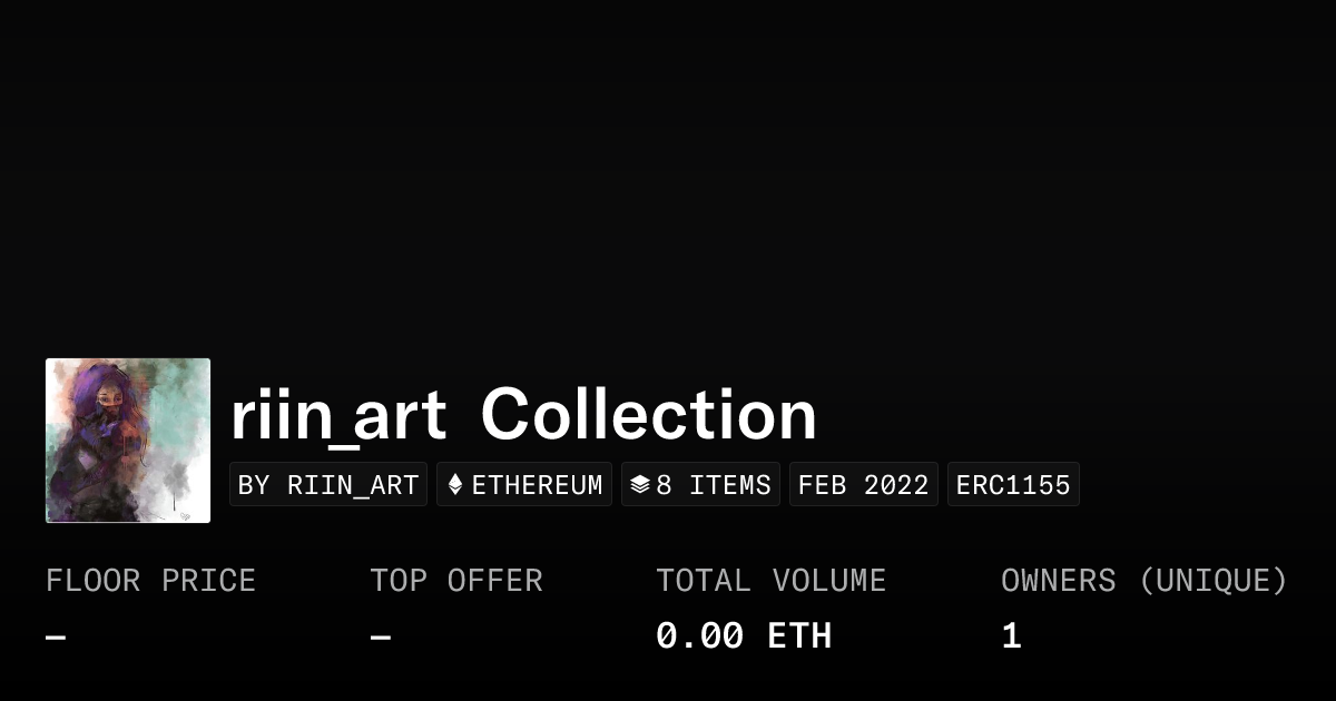 riin_art Collection - Collection | OpenSea