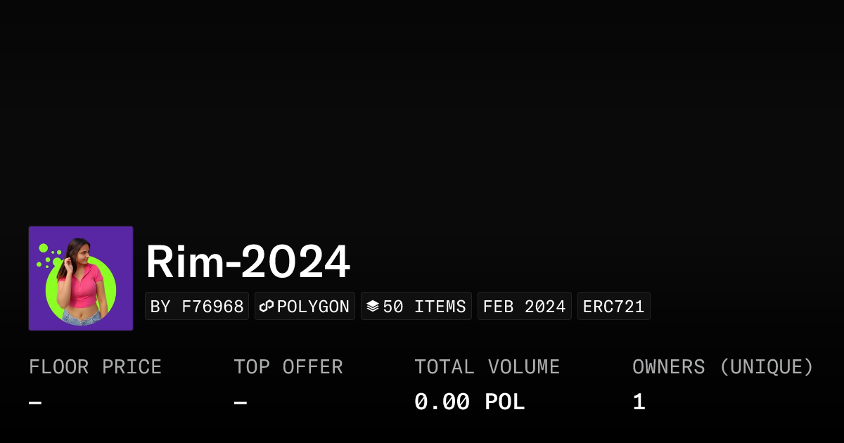 Rim-2024 - Collection | OpenSea
