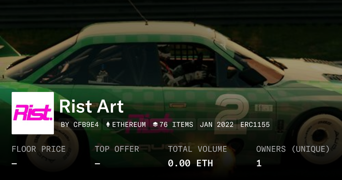 Rist Art - Collection | OpenSea