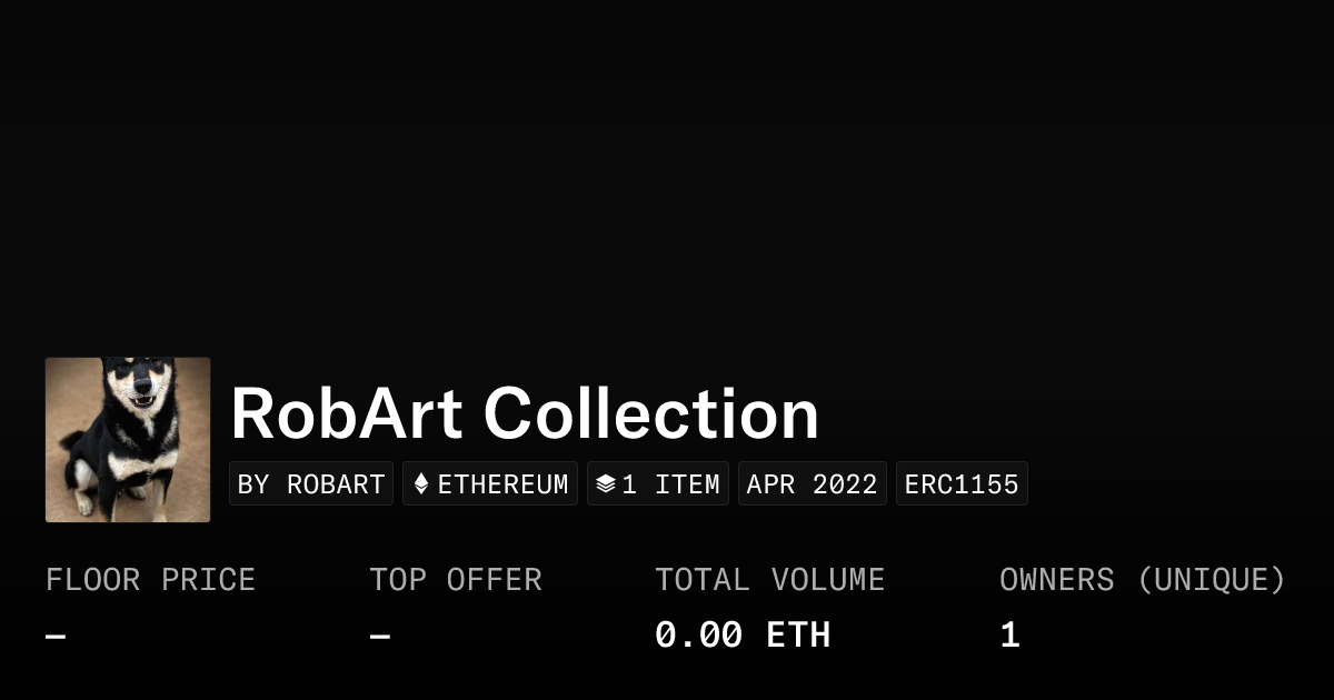 RobArt Collection - Collection | OpenSea