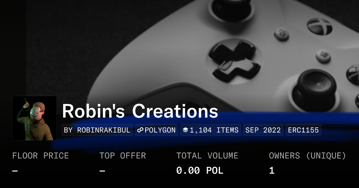 Robin's Creations - Collection | OpenSea