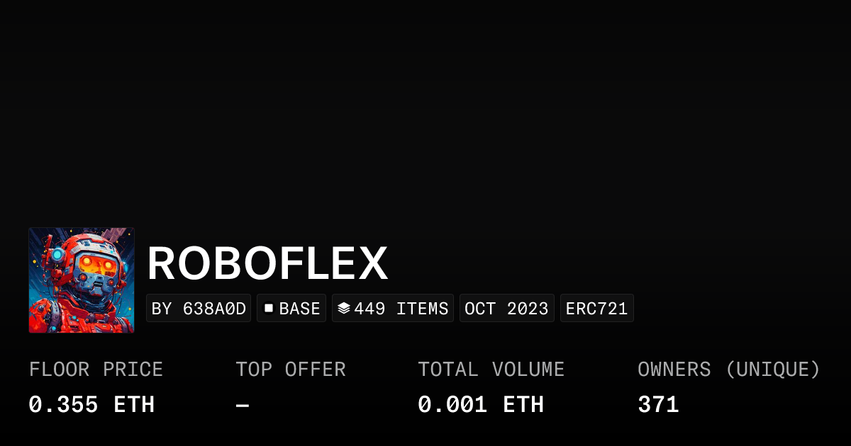 ROBOFLEX - Collection | OpenSea
