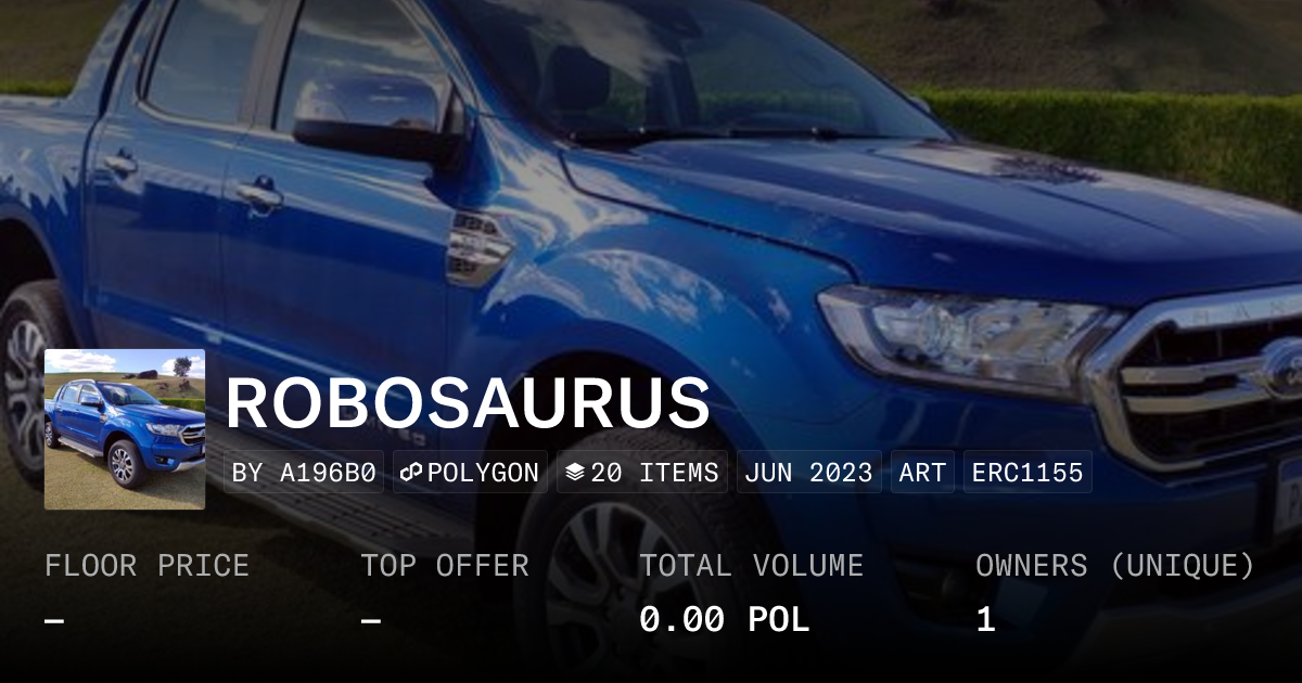 ROBOSAURUS - Collection | OpenSea