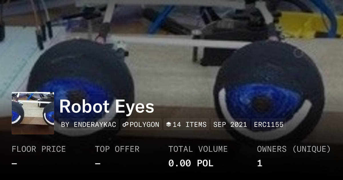 Robot Eyes - Collection | OpenSea