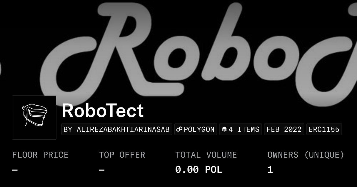 RoboTect - Collection | OpenSea
