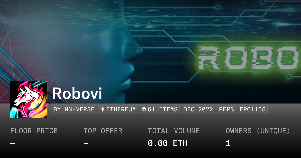 Robovi - Collection | OpenSea