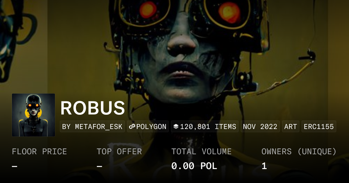 ROBUS - Collection | OpenSea