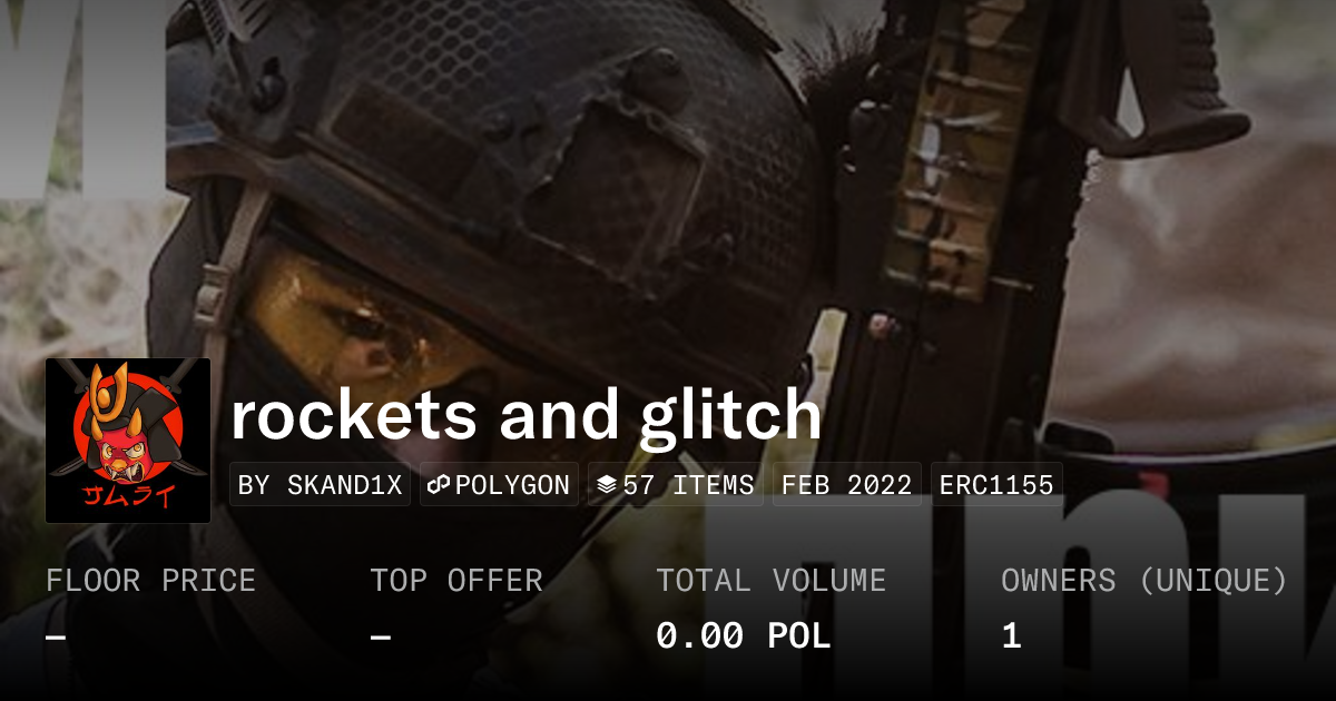 rockets and glitch - Collection | OpenSea