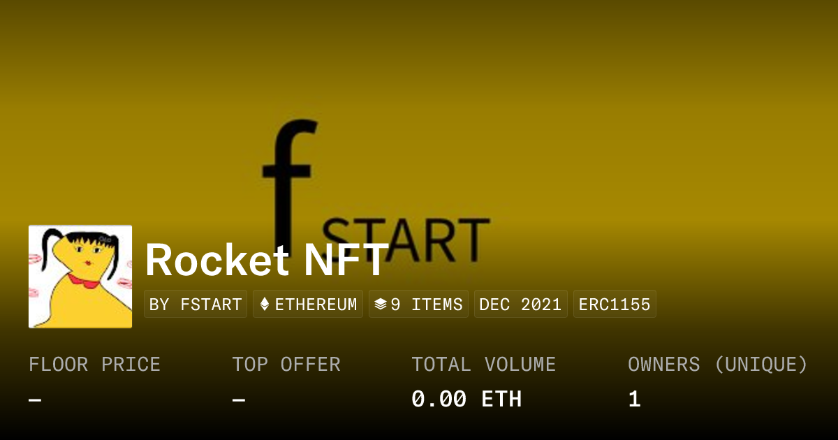 Rocket NFT - Collection | OpenSea
