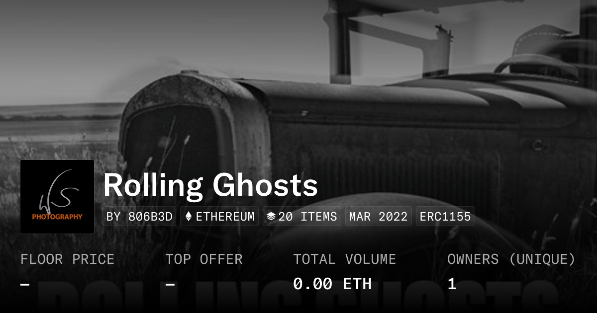 Rolling Ghosts - Collection | OpenSea