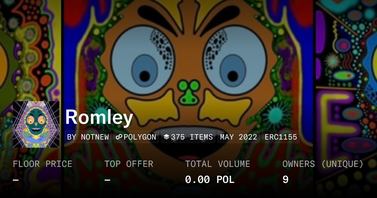 Romley - Collection | OpenSea