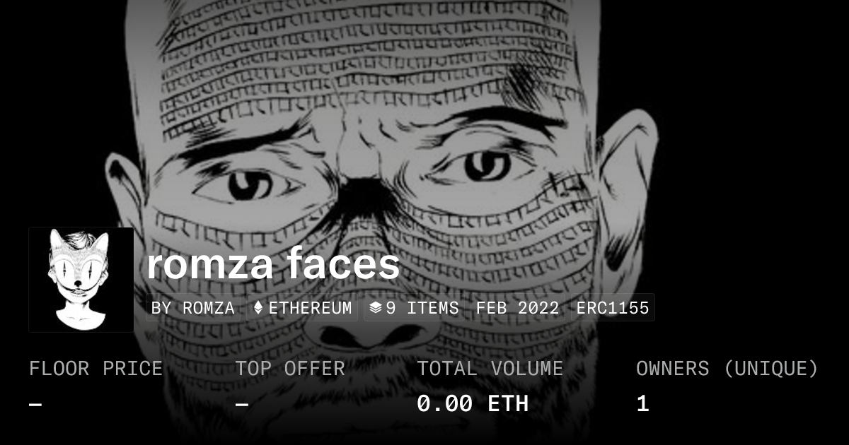 romza faces - Collection | OpenSea
