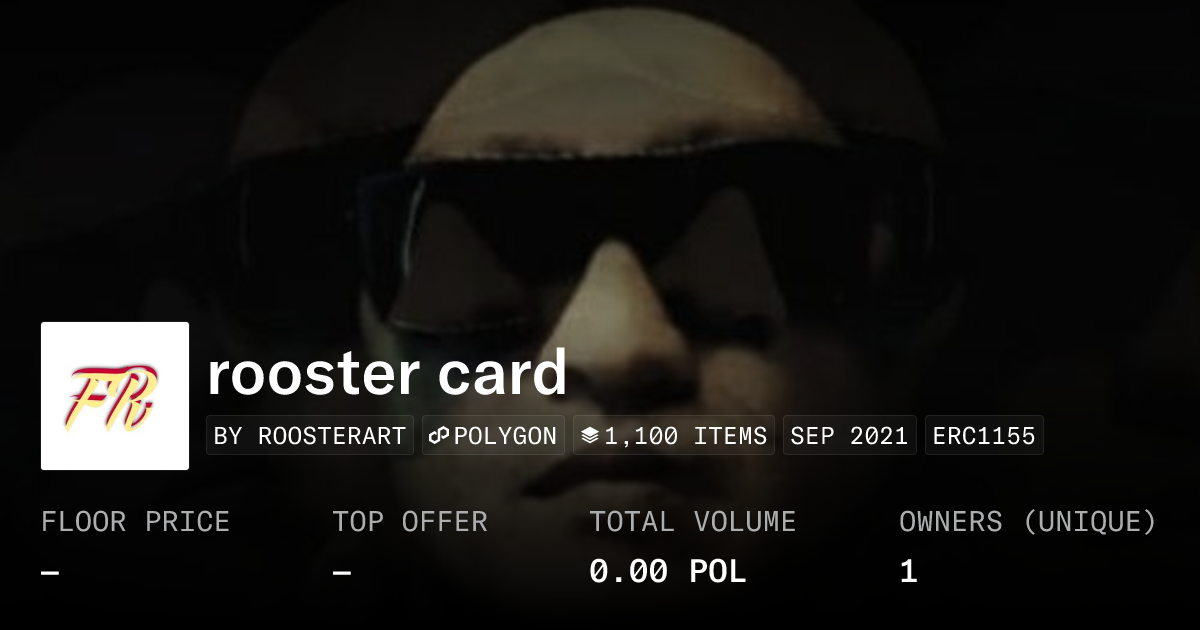rooster card - Collection | OpenSea