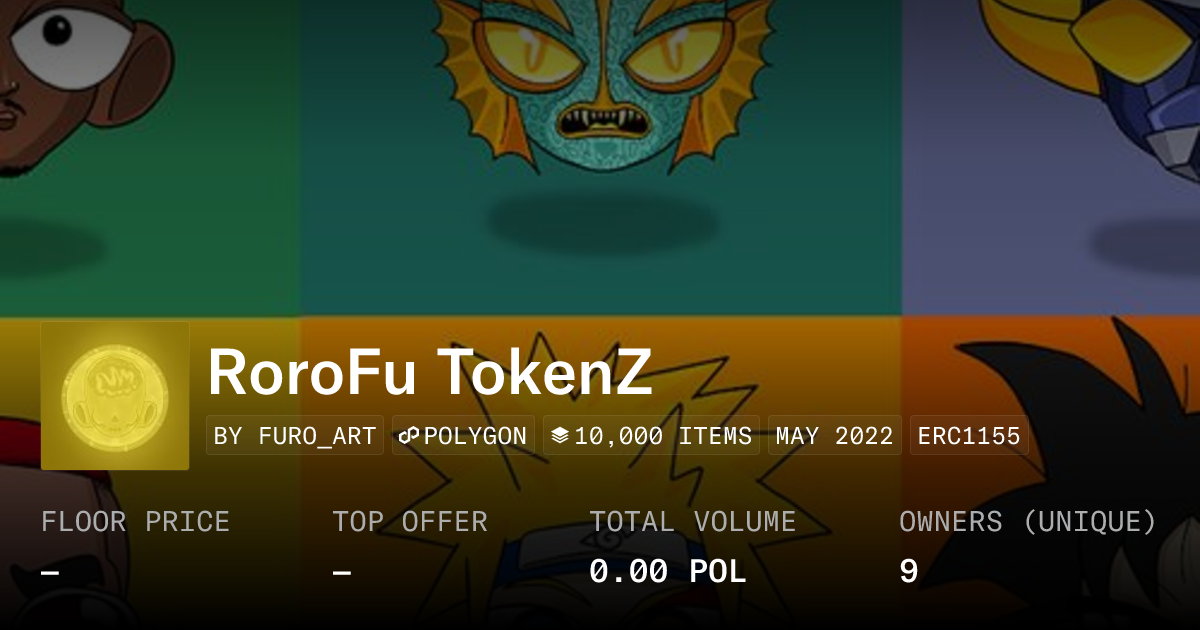 RoroFu TokenZ - Collection | OpenSea