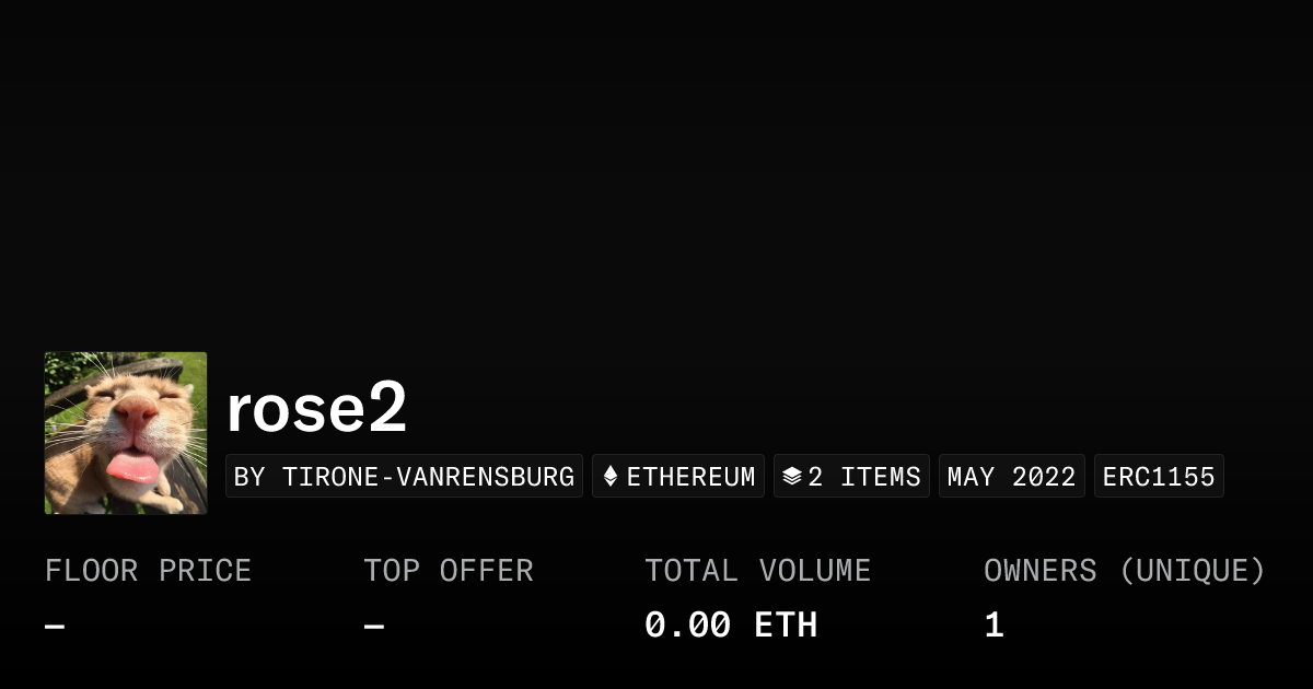 rose2 - Collection | OpenSea