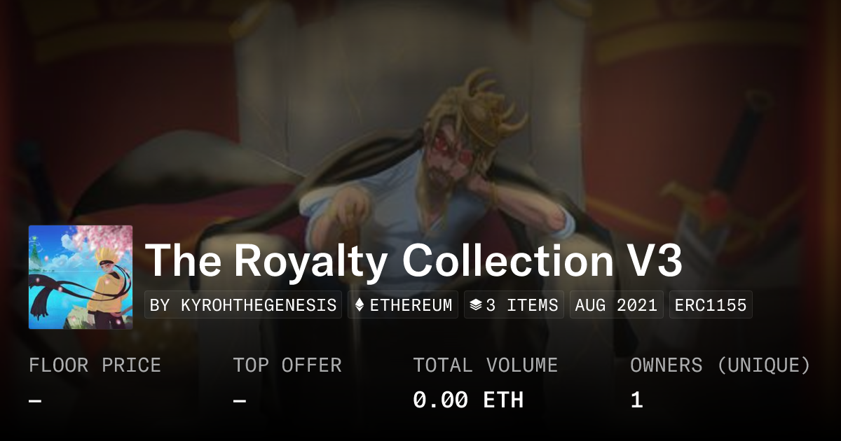 The Royalty Collection V3 - Collection | OpenSea