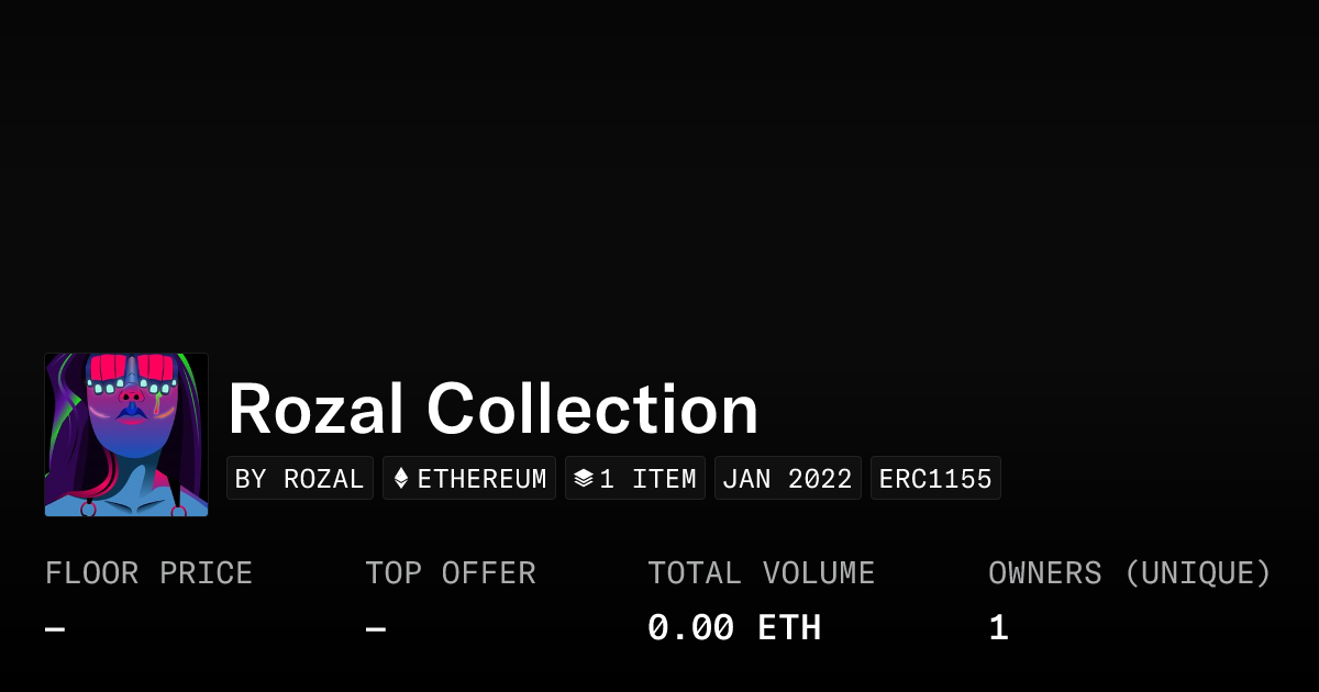 Rozal Collection - Collection | OpenSea