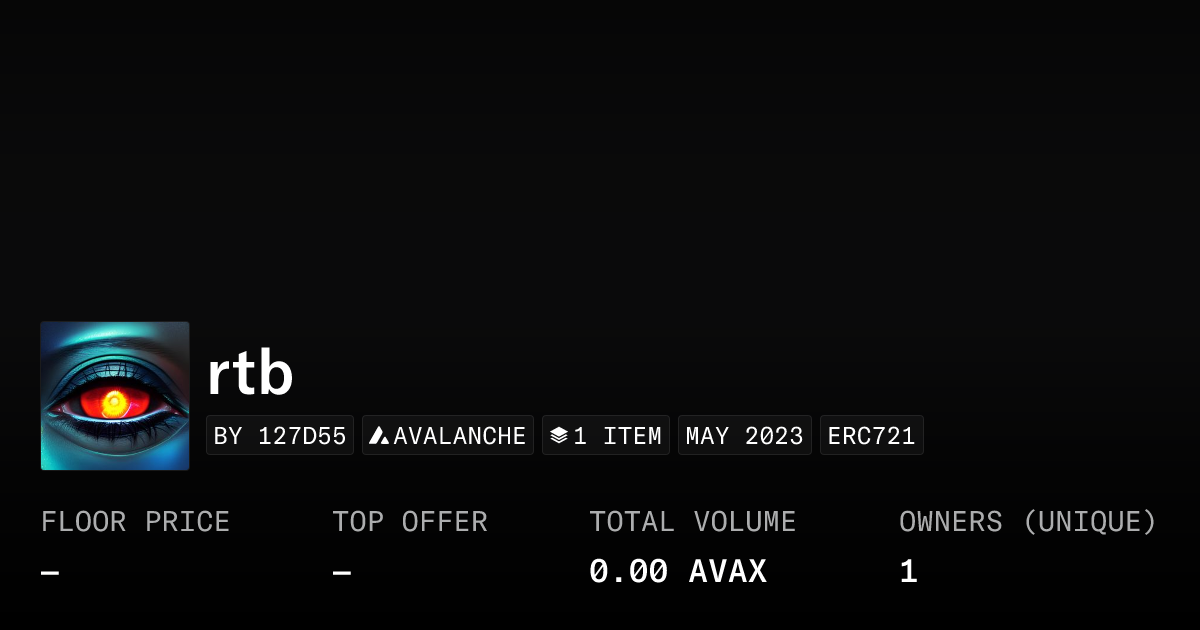 rtb - Collection | OpenSea