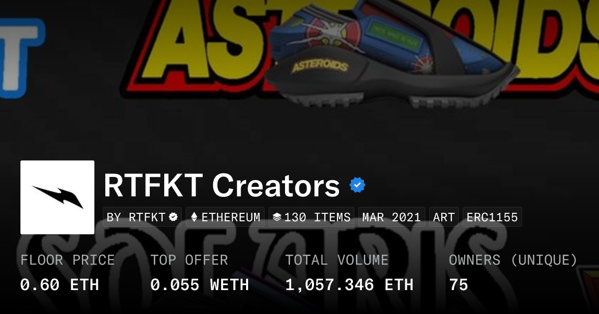 RTFKT Creators - Collection | OpenSea