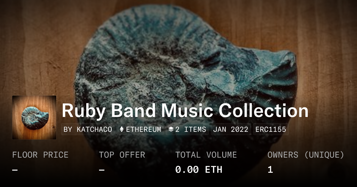 Ruby Band Music Collection - Collection | OpenSea