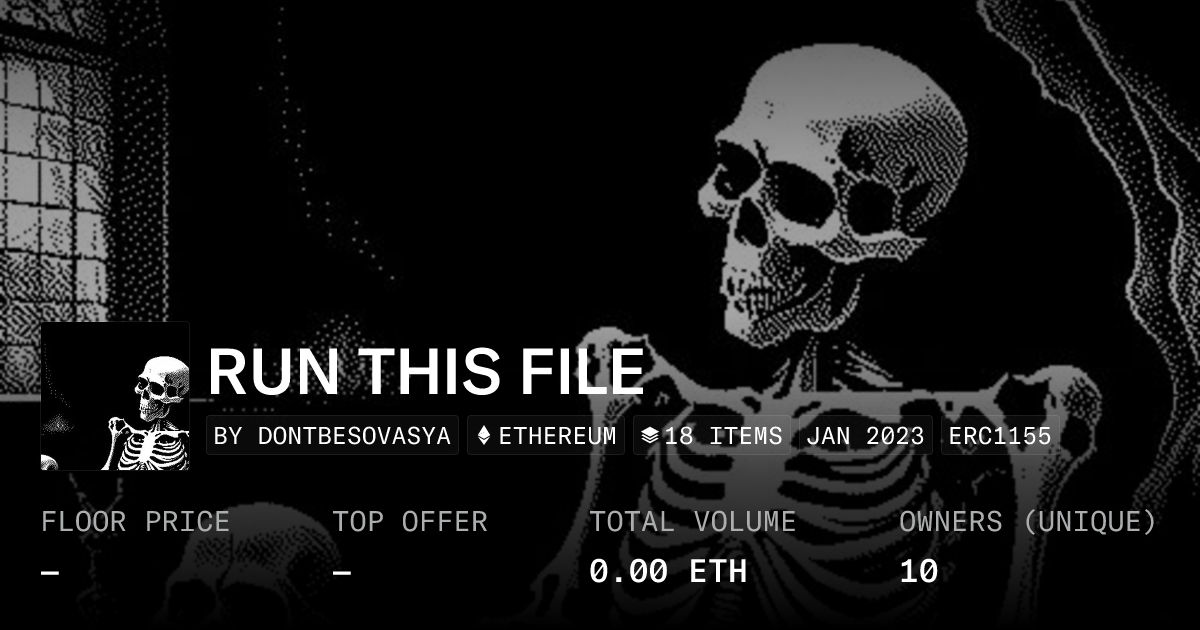 RUN THIS FILE - Collection | OpenSea