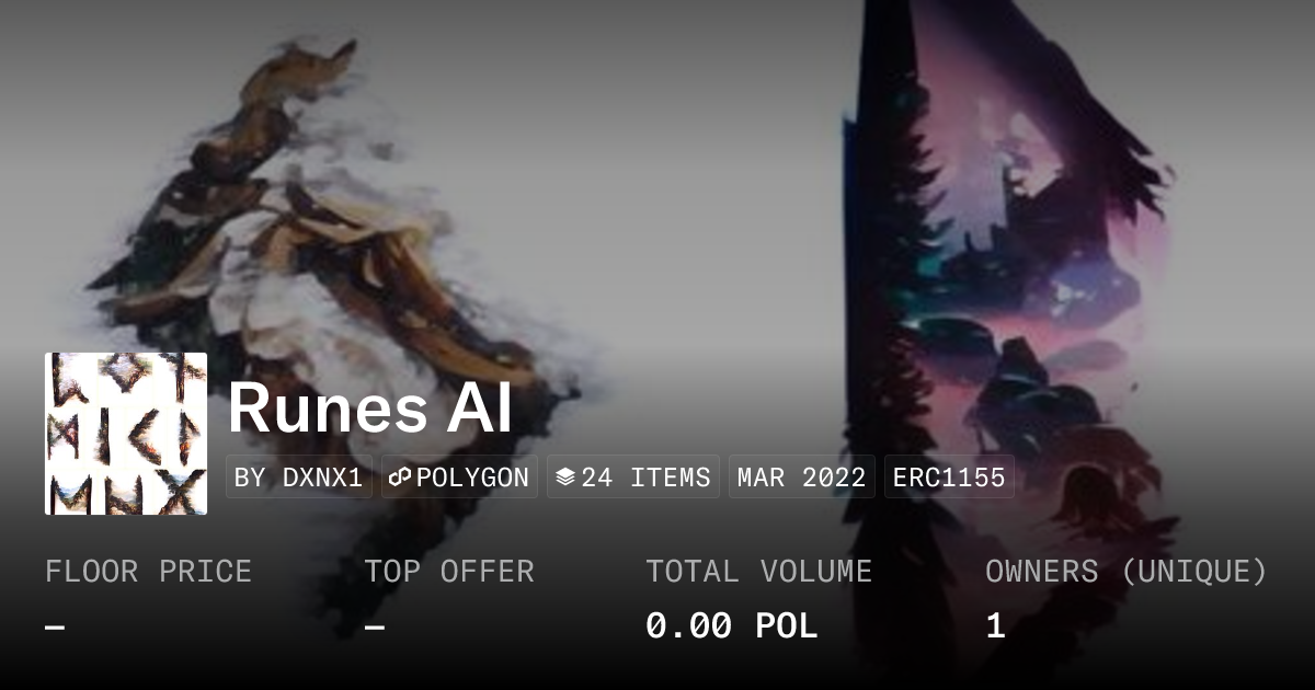 Runes AI - Collection | OpenSea