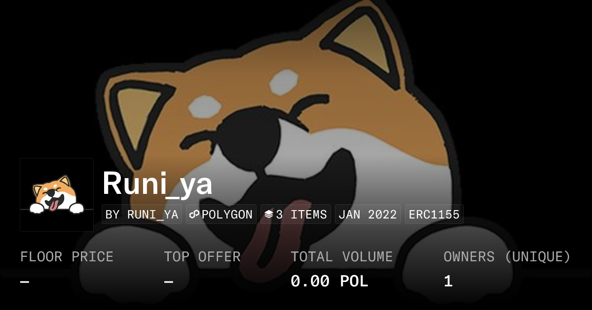 Runi_ya - Collection | OpenSea